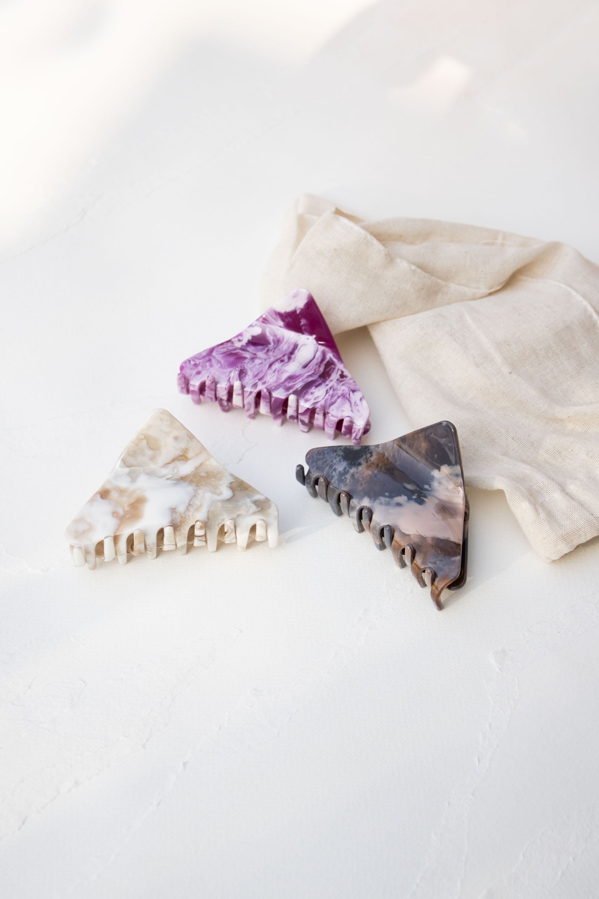 Eco Shark Fin Hair Claw Clip